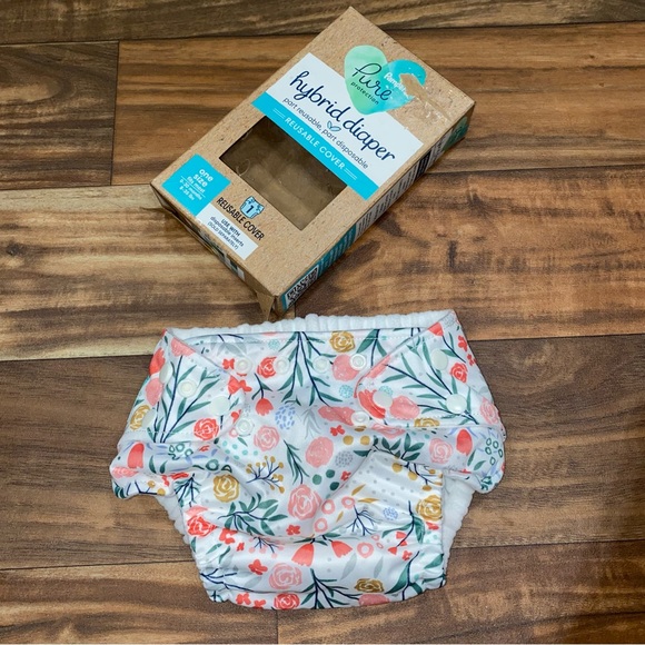 pampers | Accessories | Pampers Hybrid Reusable Diaper Coverone Size ...